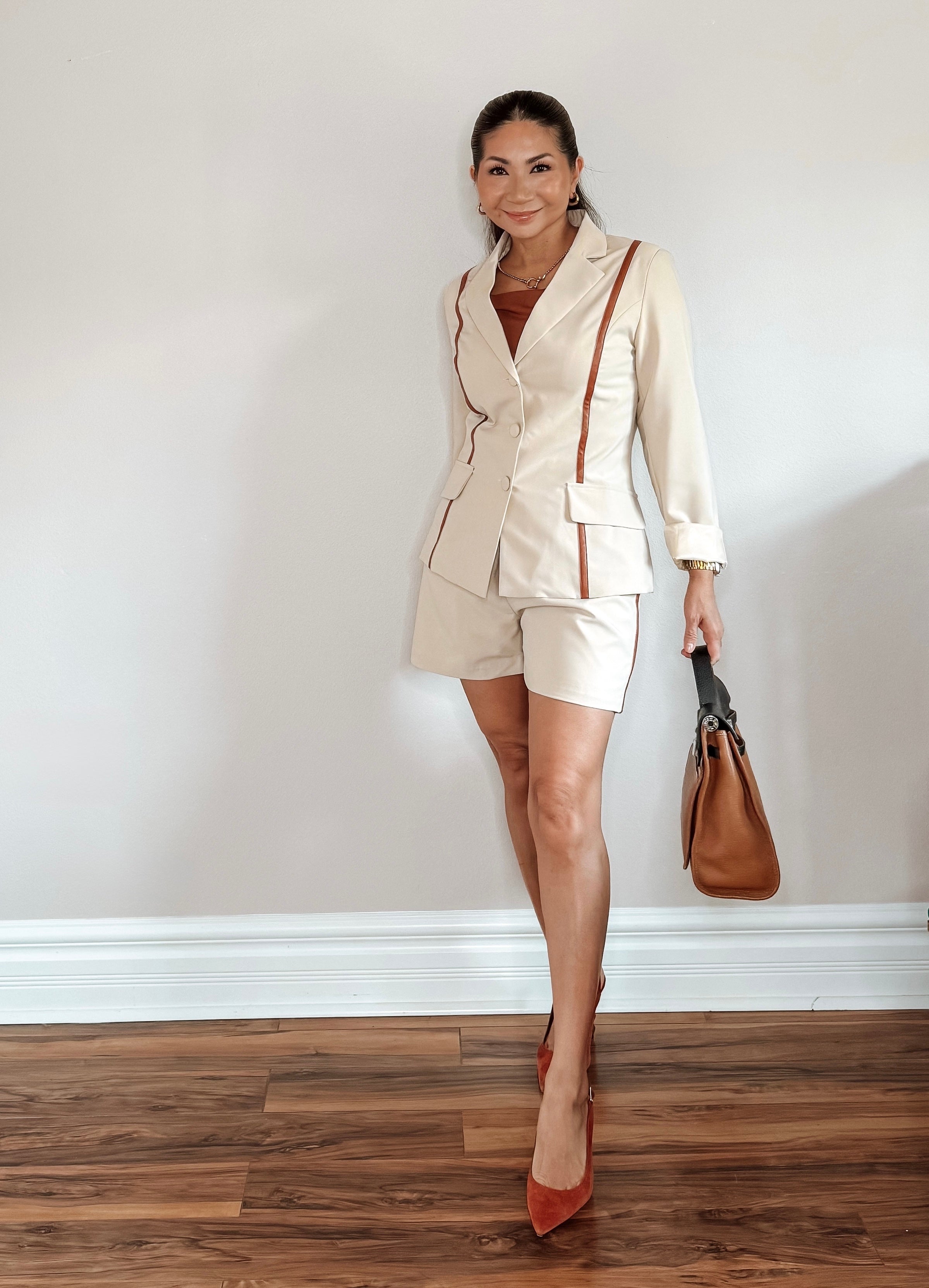 Power Play Piped Blazer – KCoutureBoutique