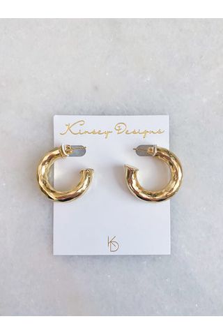 Kinsey Jasmine Gold Hoops – KCoutureBoutique