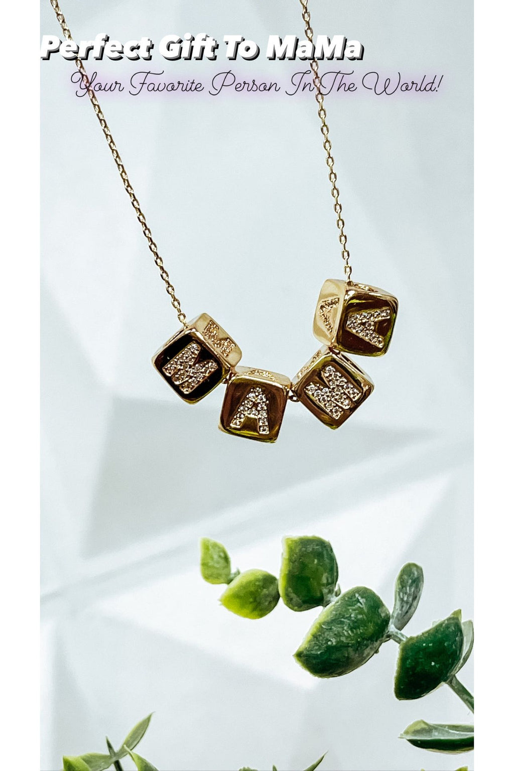 Kinsey MaMa Gold Filed Necklace | KCoutureBoutique